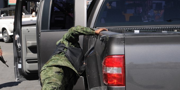 Encountering Military Checkpoints in Mexico